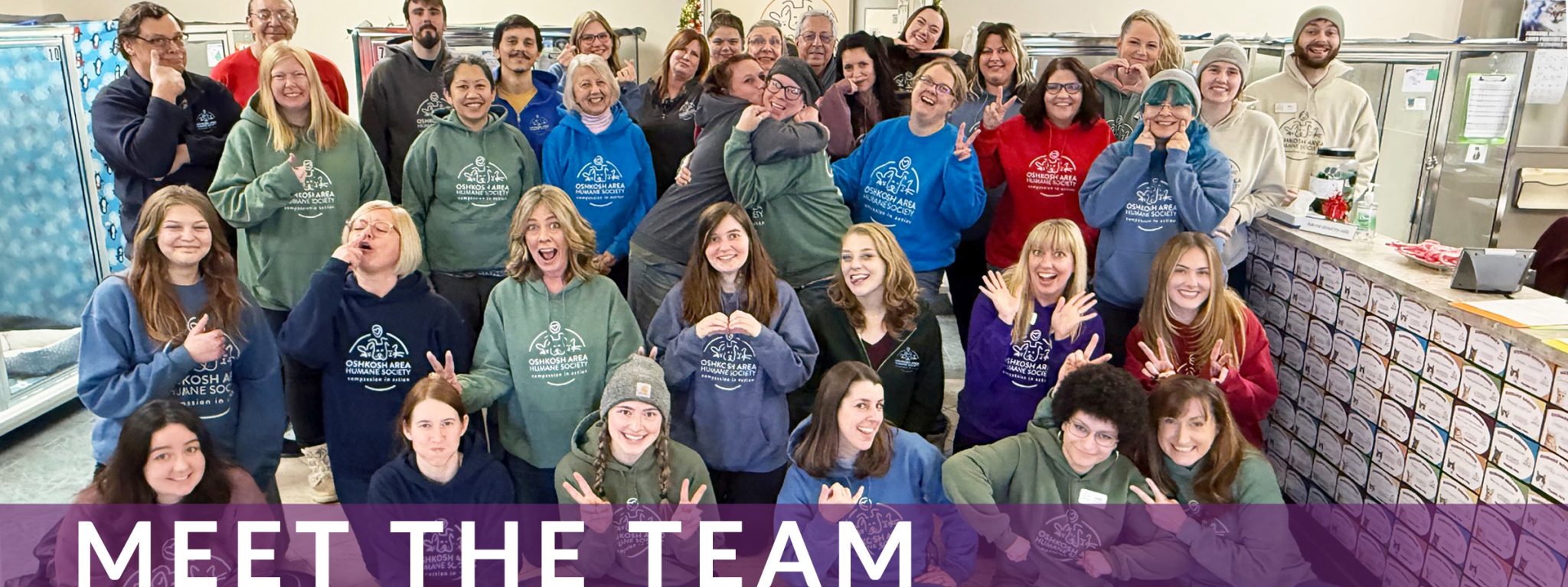 Meet the Team - Oshkosh Area Humane Society